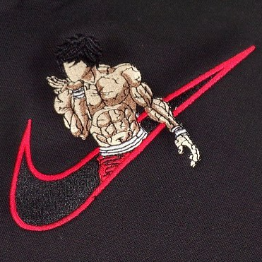 Embroidery Design baki anime Digital Embroidery Design Digit - Inspire ...