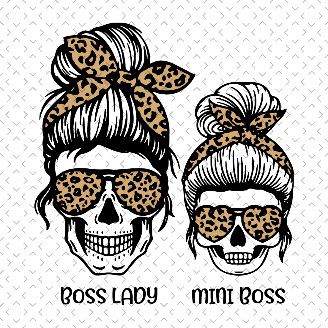 Boss Lady And Mini Boss Svg, Mothers Day Svg, Boss Lady Svg, | Inspire ...