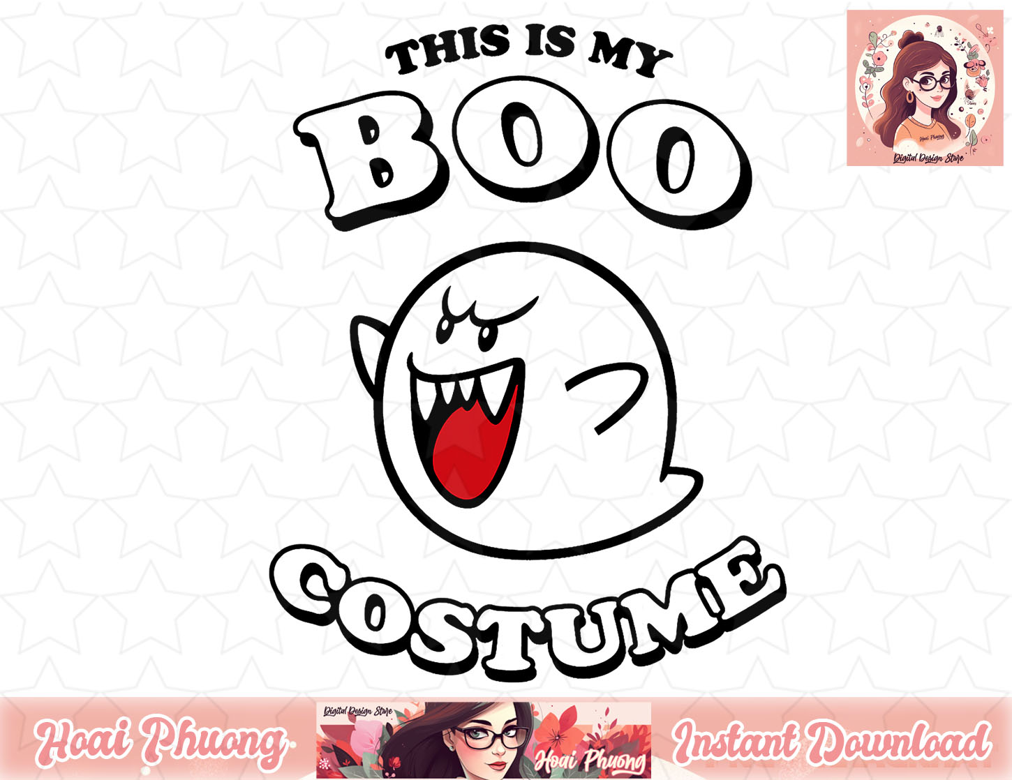 Super Mario This Is My Boo Costume png PNG SuSuper Mario Thi | Inspire ...