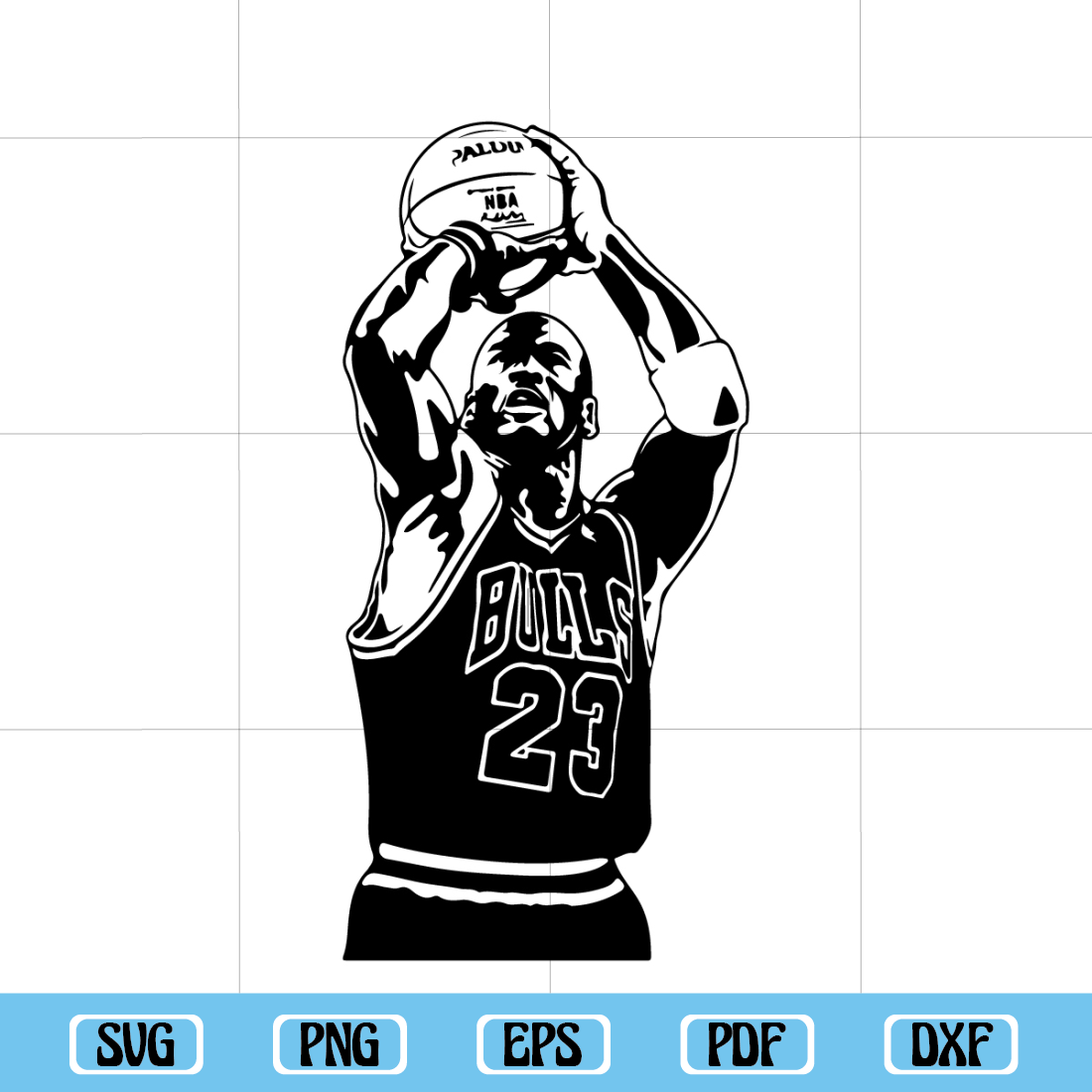 23 Bulls NBA Basketball SVG, Sport Player Svg, Logo Svg, 23 | Inspire ...