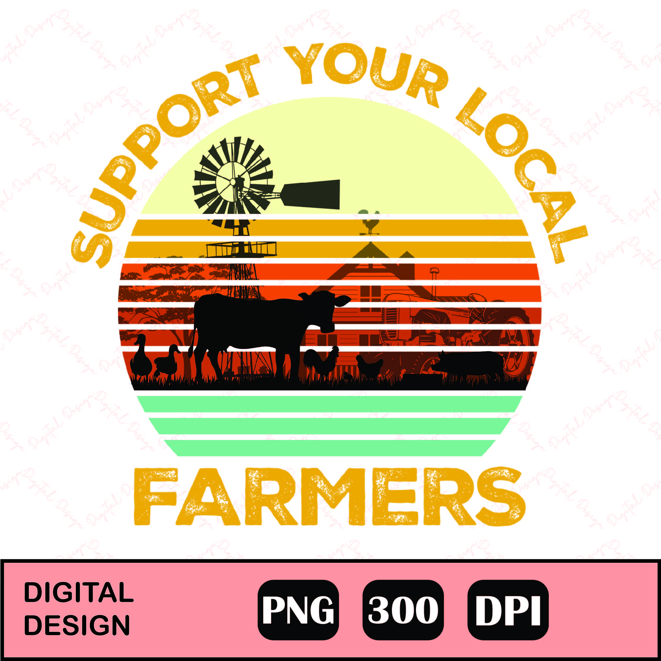 Support Your Local Farmers png, Support Your Local Farmers p | Inspire ...