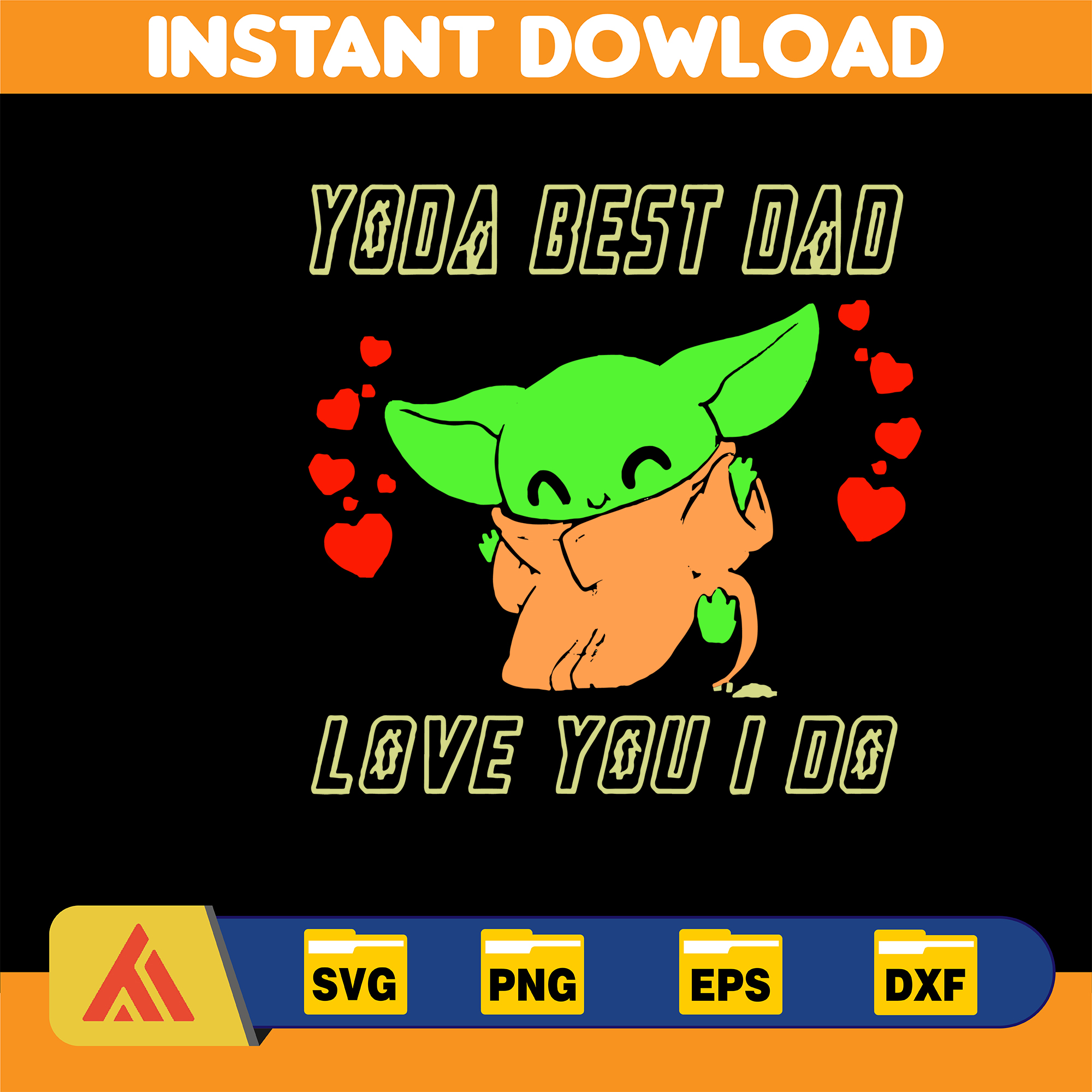 Yoda Best Dad svg , Father's Day Svg, Dad Quotes Svg, Png Cl | Inspire ...