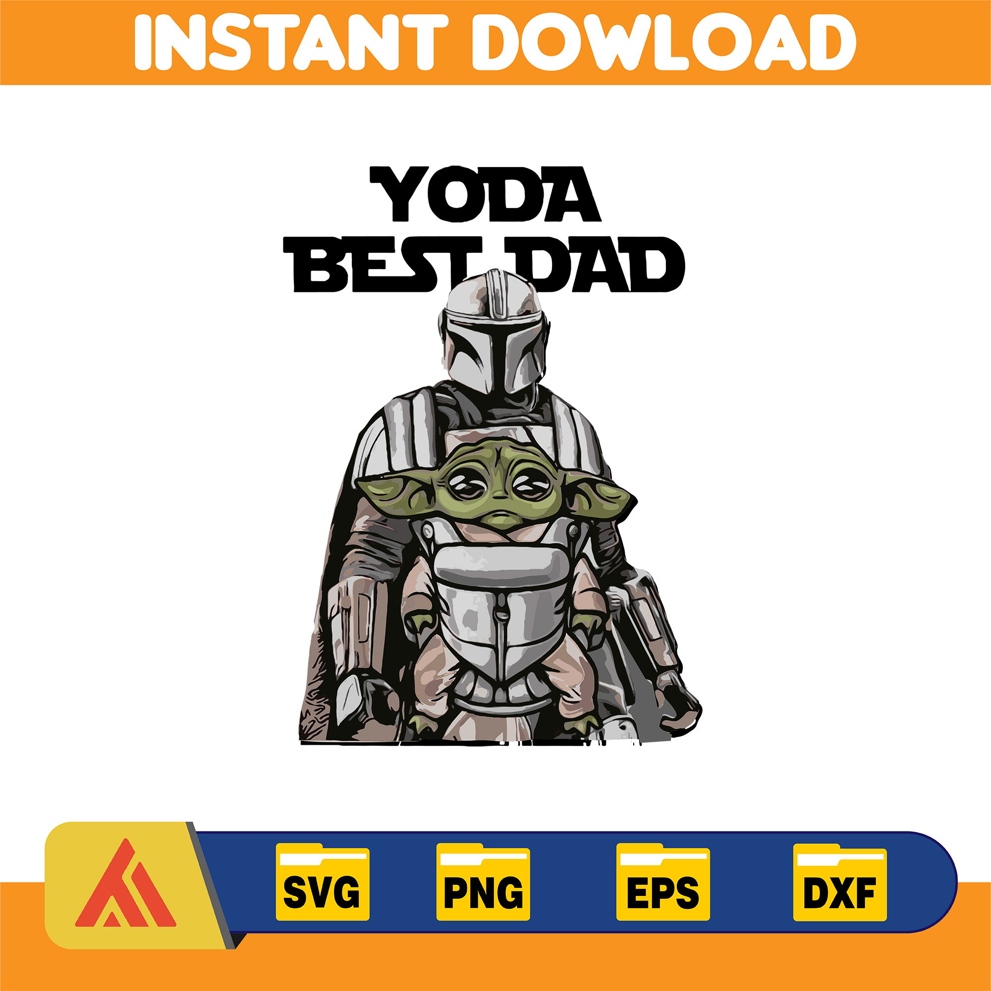 Yoda Best Dad svg, Father's Day Svg, Dad Quotes Svg, Png Cli | Inspire ...
