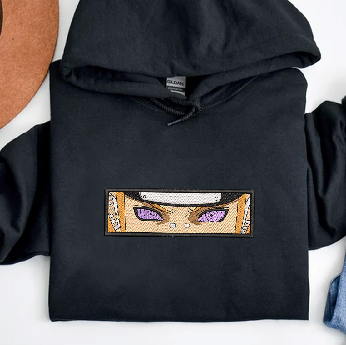 Pain Embroidered Crewneck, Naruto Shippuden Embroidered Swea | Inspire ...