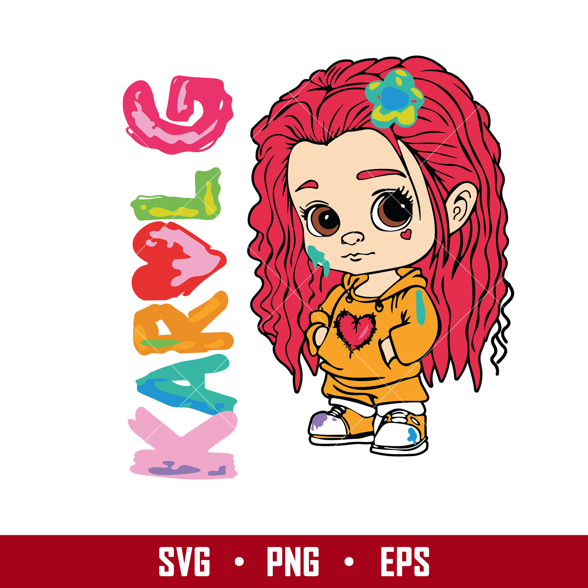 Baby Karol G Svg, Karol Svg, Bichota Svg, Png, Eps Digital F - Inspire ...
