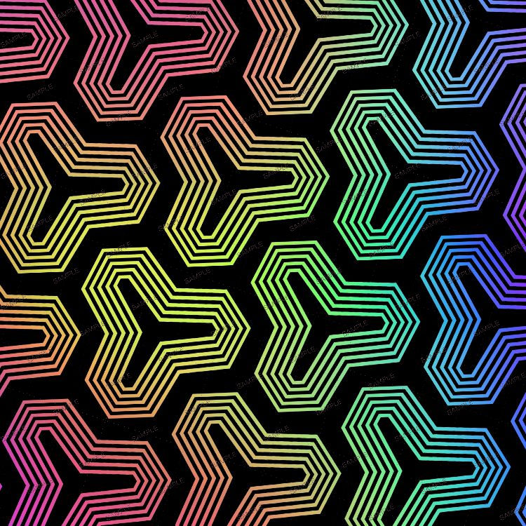 Rainbow Carpet Seamless Tileable Repeating Pattern | Inspire Uplift