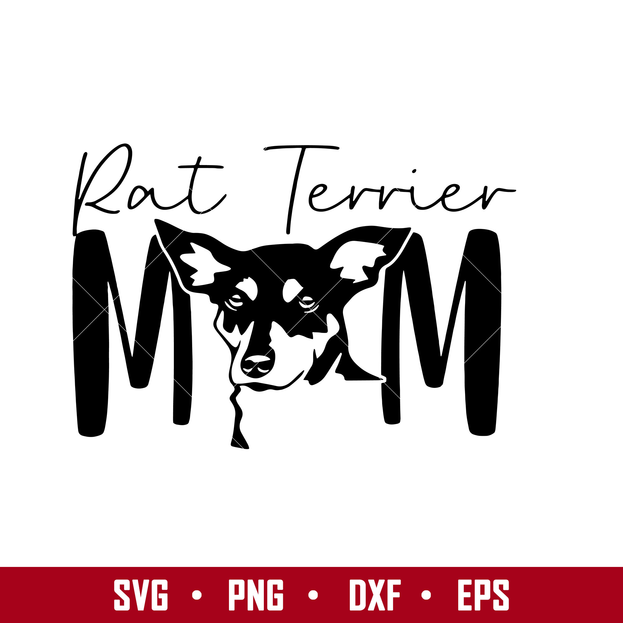 Rat Terrier Mom Svg, Mother's Day Svg, Png Dxf Eps Digital F | Inspire ...