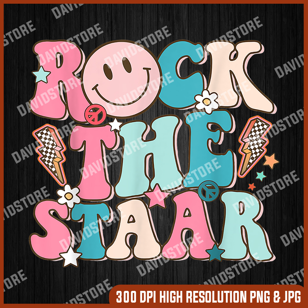 Rock The Staar Png, Teacher Testing Png, Teacher Life Png, D | Inspire ...