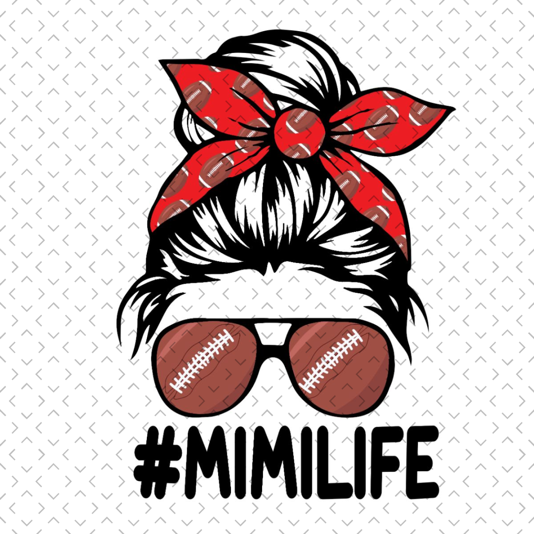 Football Mimi Life Svg, Trending Svg, Mimi Life Svg, Mimi Sv | Inspire ...