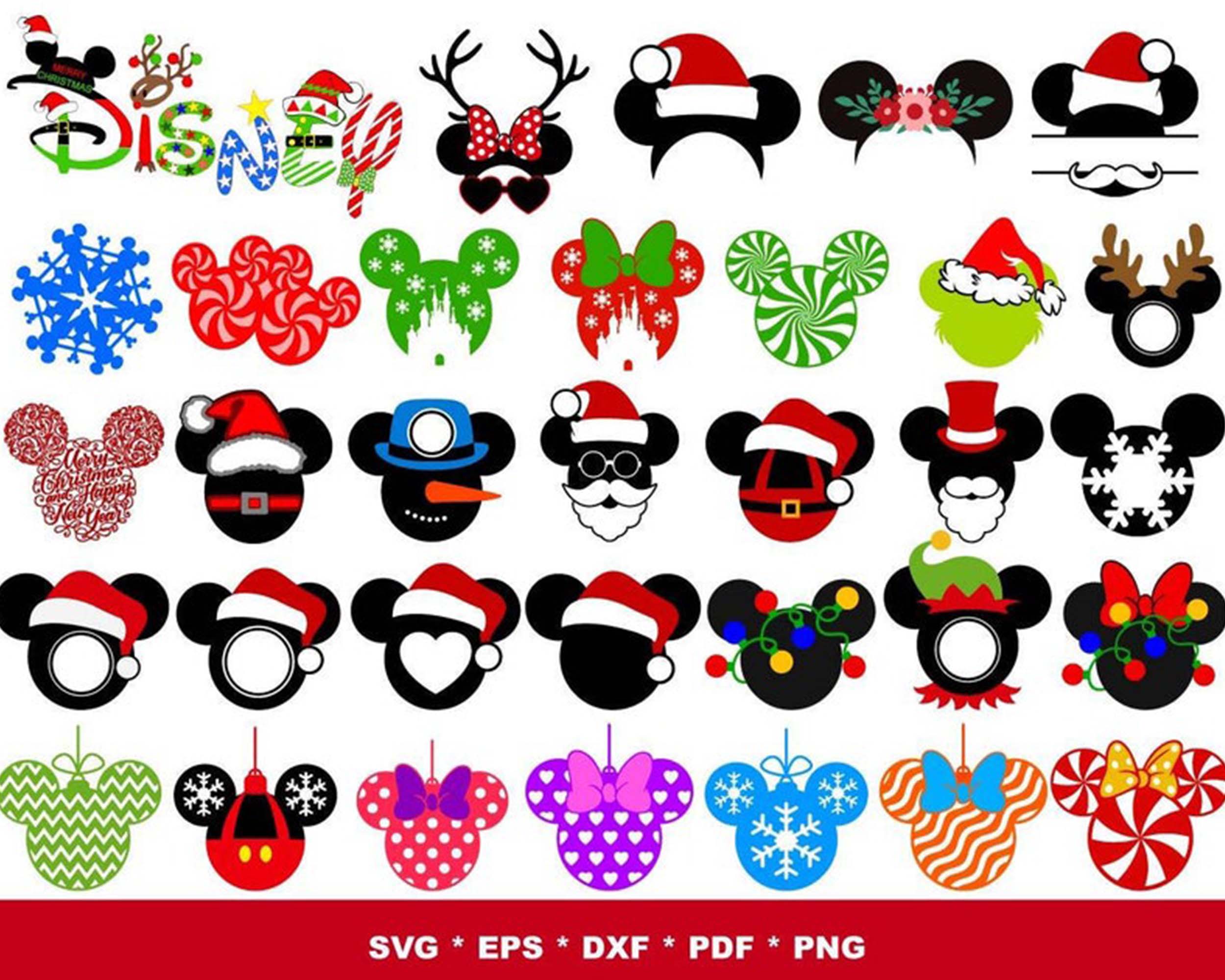 12,500 files Disney svg, disney bundle svg, mickey svg | Inspire Uplift