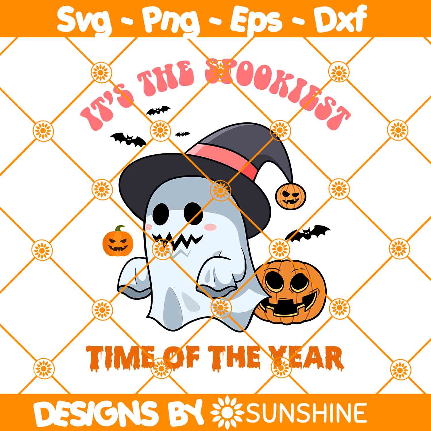 Its The Spookiest Time Of The Year SVG, Boo Witch Pumpkin SV | Inspire ...
