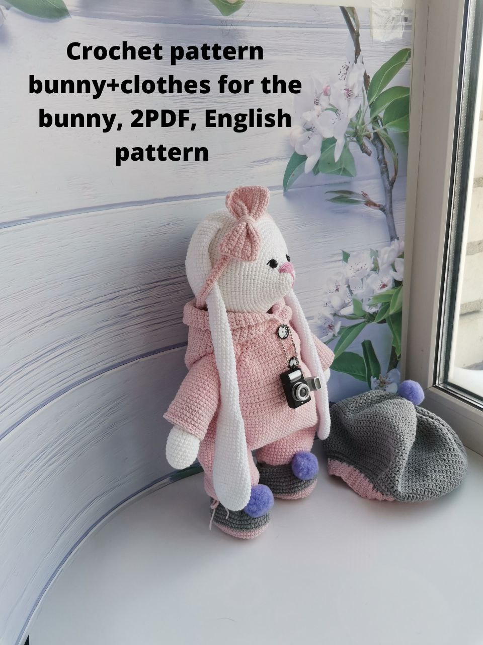 BUNNY crochet pattern 2 PDF Crochet rabbit doll pattern. cro | Inspire ...