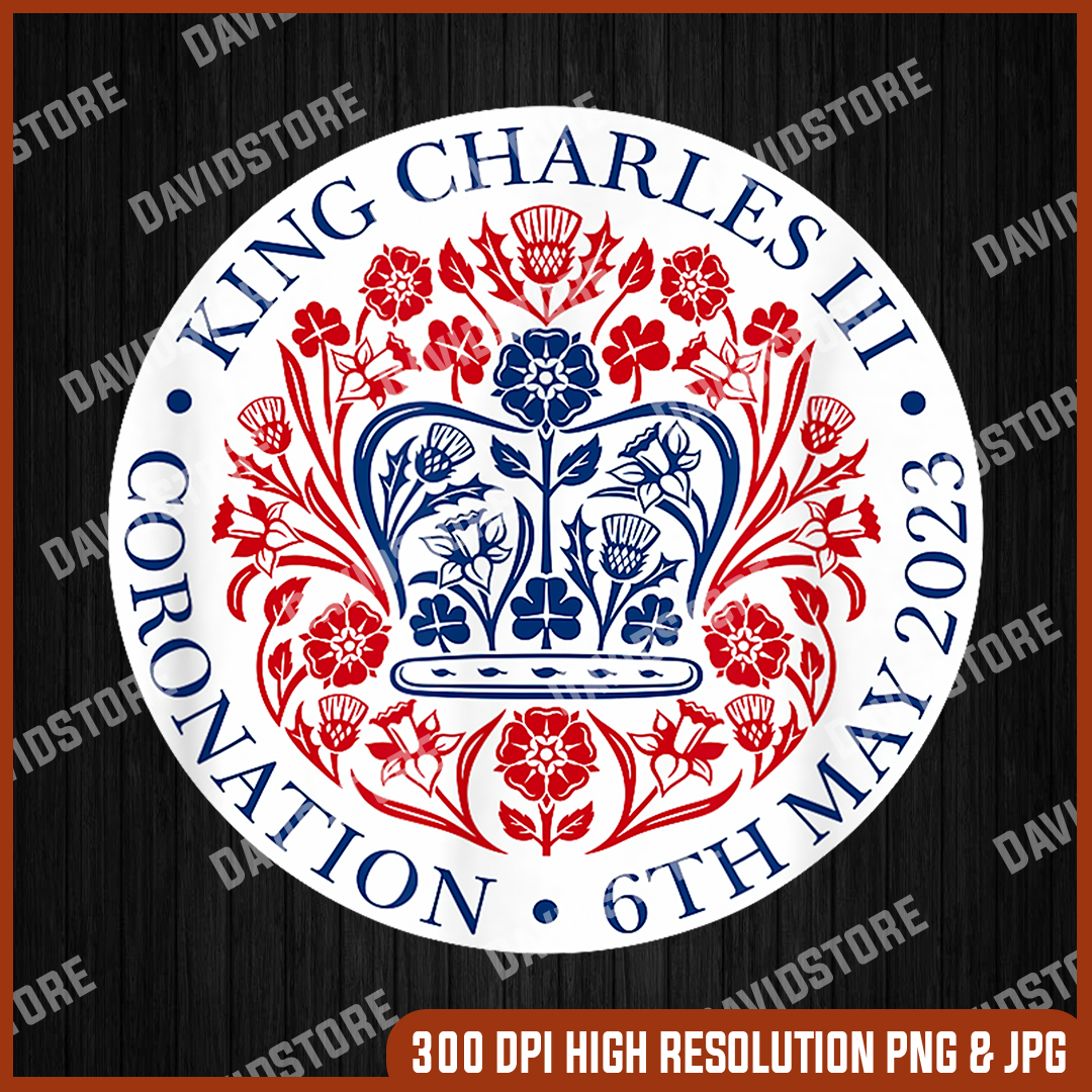 Coronation Day Png, Digital File, PNG High Quality, Sublimat | Inspire ...