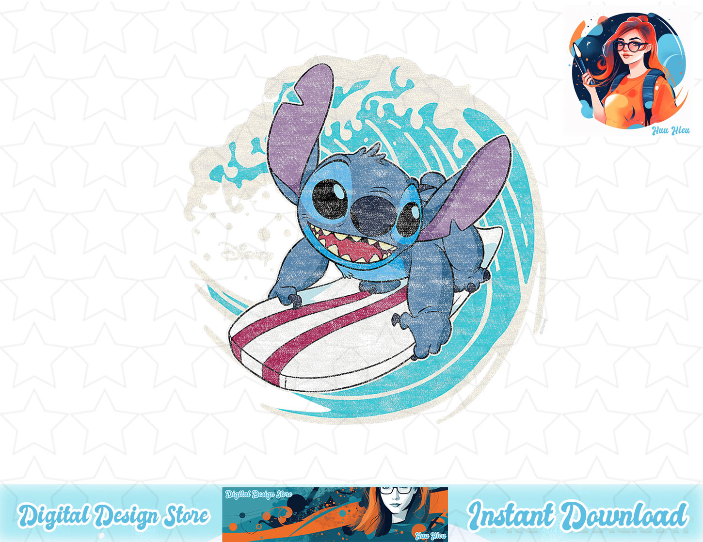 Disney Lilo & Stitch - Stitch Surf T-Shirt.pngDisney Lilo & - Inspire ...