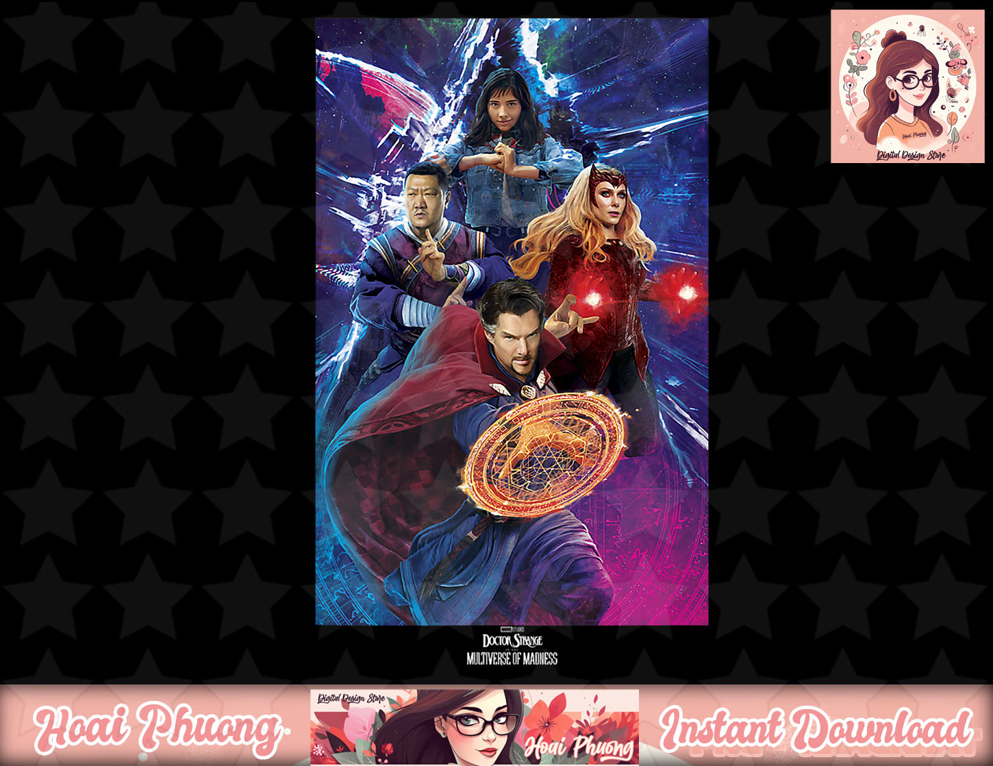 Marvel Doctor Strange In The Multiverse Of Madness Heroes T- | Inspire ...