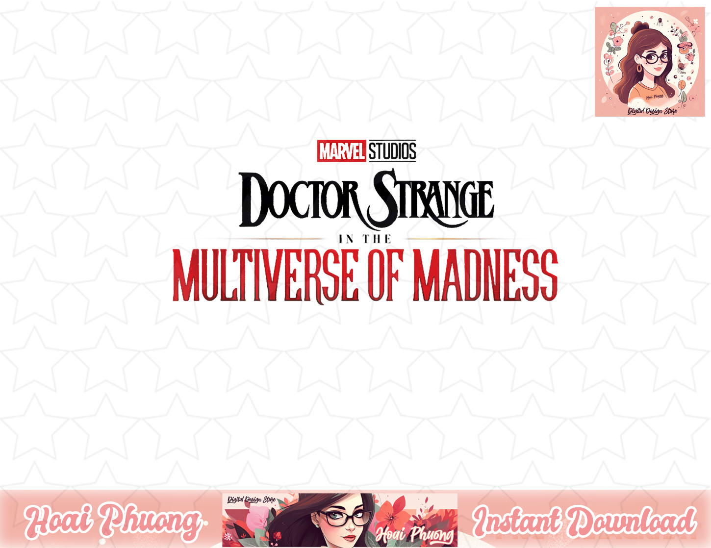 Marvel Doctor Strange In The Multiverse Of Madness Logo T-Sh | Inspire ...