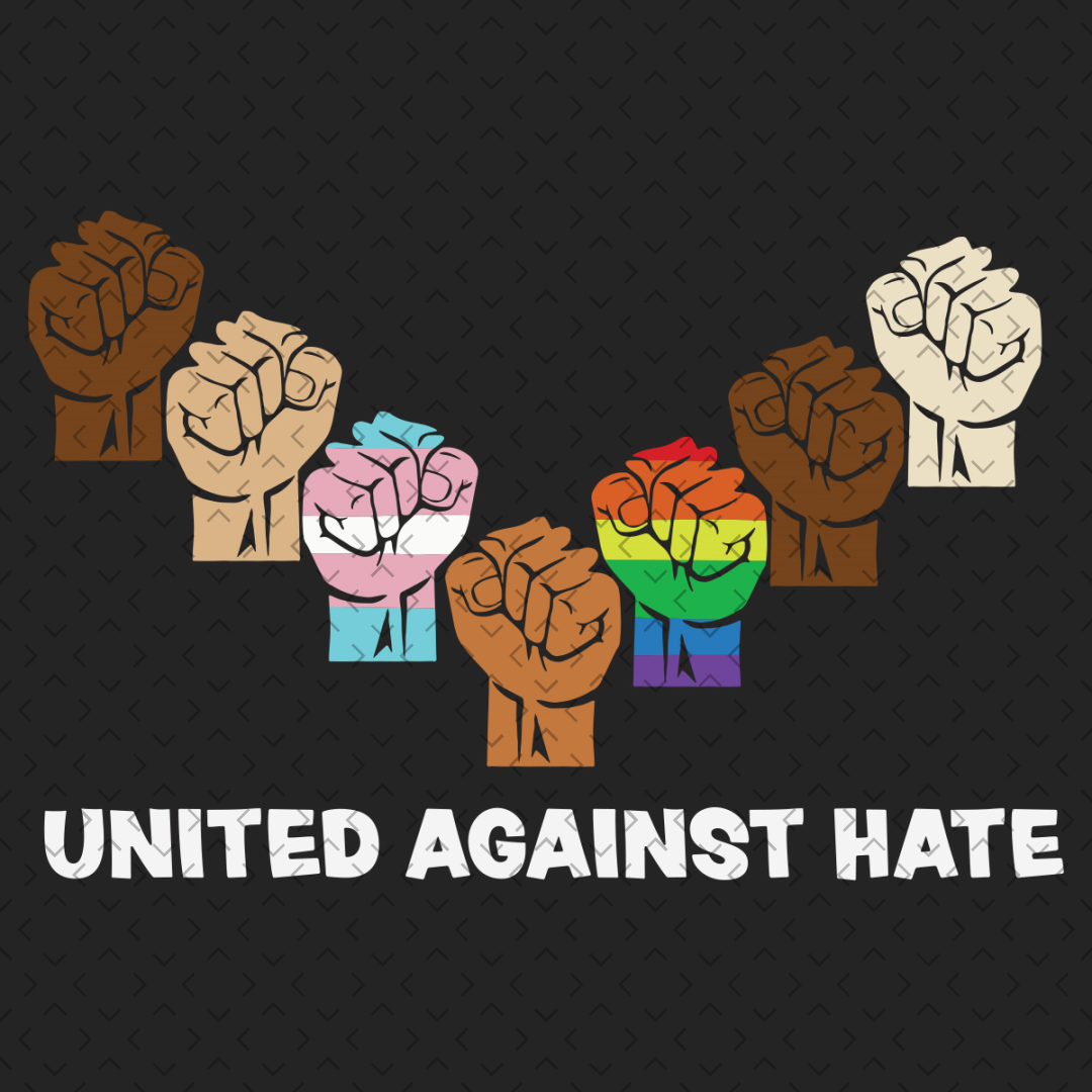 United Against Hate Svg, Lgbt Svg, Juneteenth Svg, Black Pri | Inspire ...