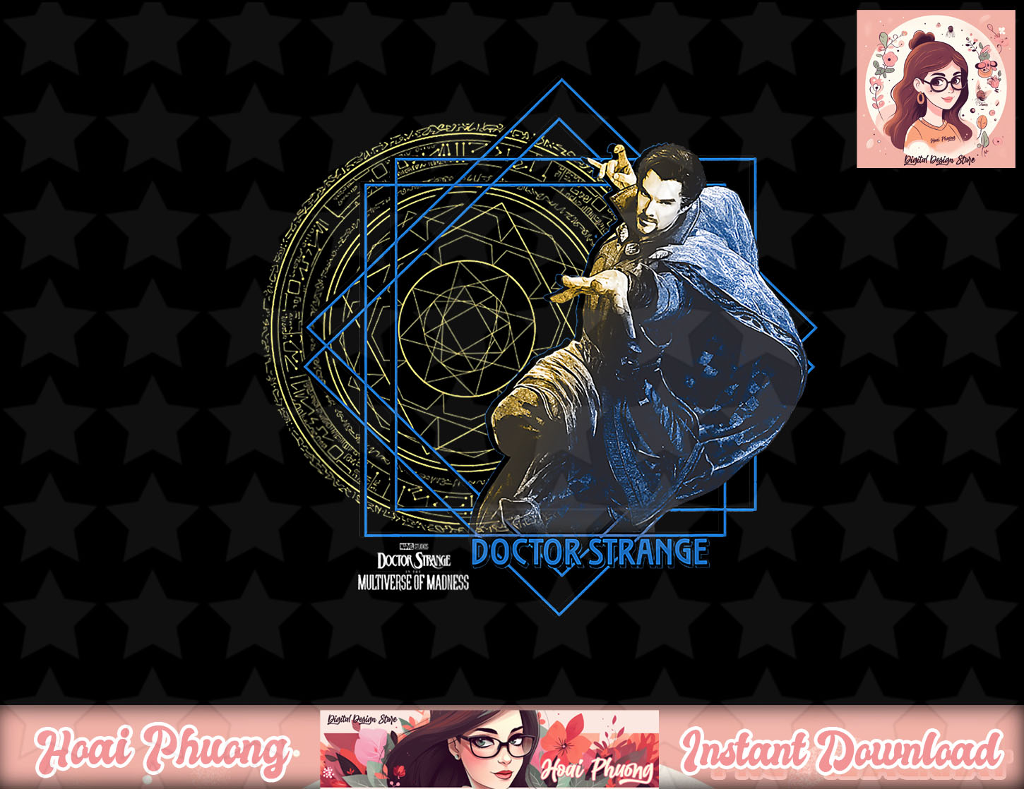 Marvel Doctor Strange In The Multiverse Of Madness Magic T-S | Inspire ...