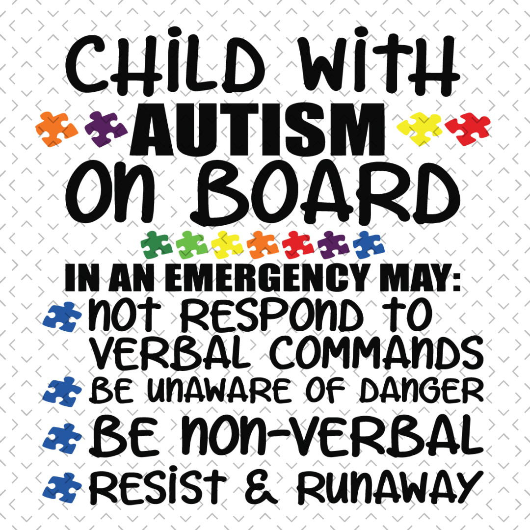 Child Autism On Board Svg, Autism Svg, Autism Child Svg, Aut - Inspire ...