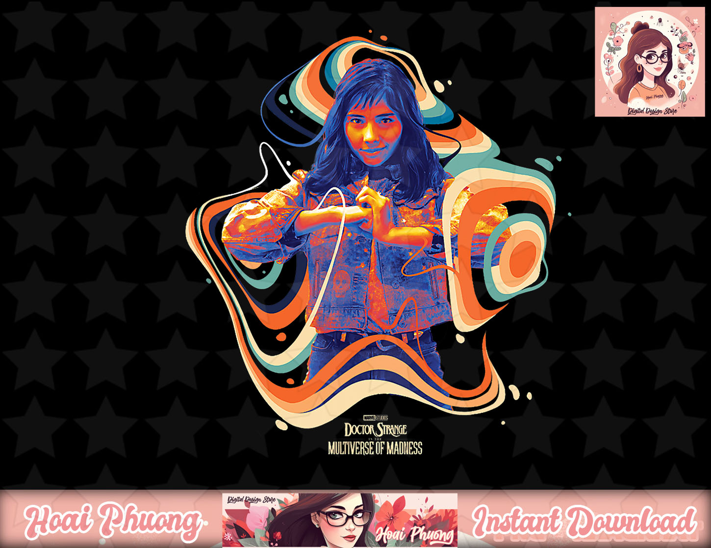 Marvel Doctor Strange In The Multiverse Of Madness Trippy T- - Inspire ...