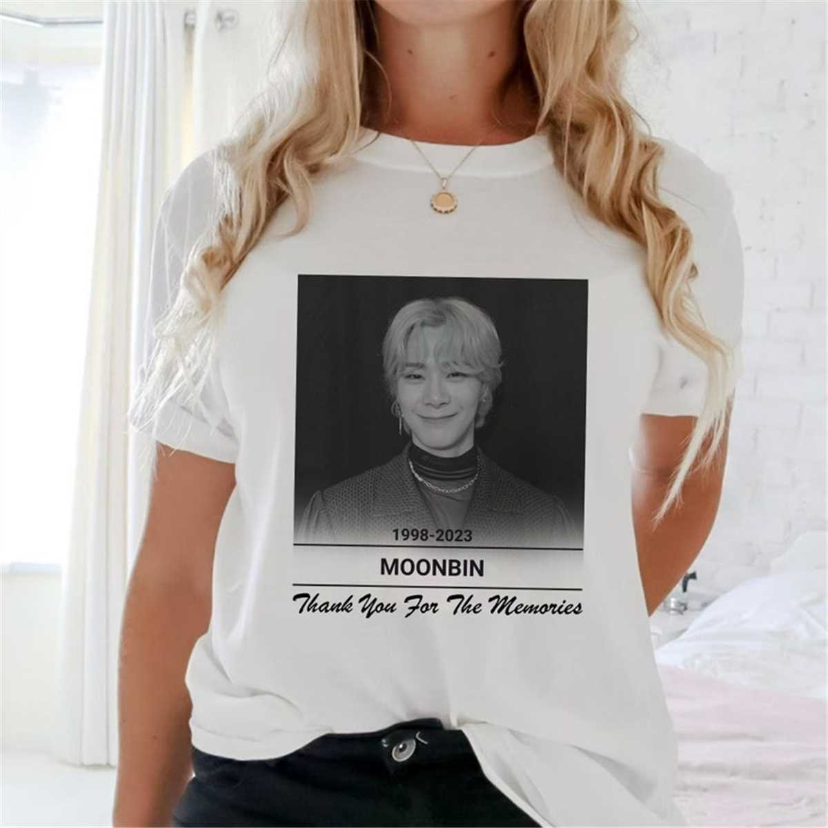 Astro Moon Bin T-shirt, R.I.P Moon Bin Shirt, Thank you for - Inspire ...