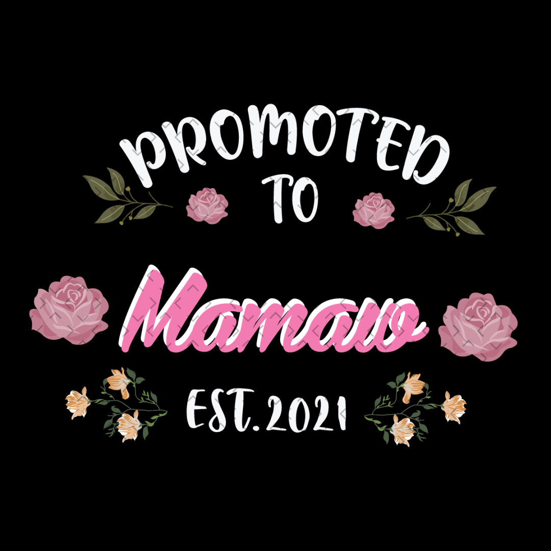 Promoted To Mamaw Est 2021 Svg, Mothers Day Svg, Future Gran - Inspire Uplift