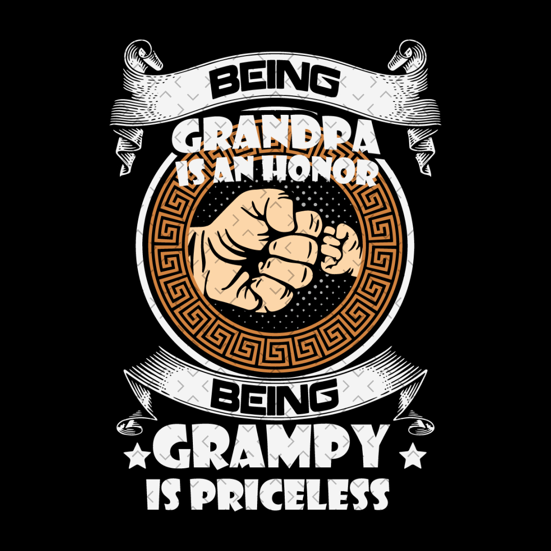 Being Grandpa Is An Honor Being Grampy Is Priceless Svg, Fat | Inspire ...