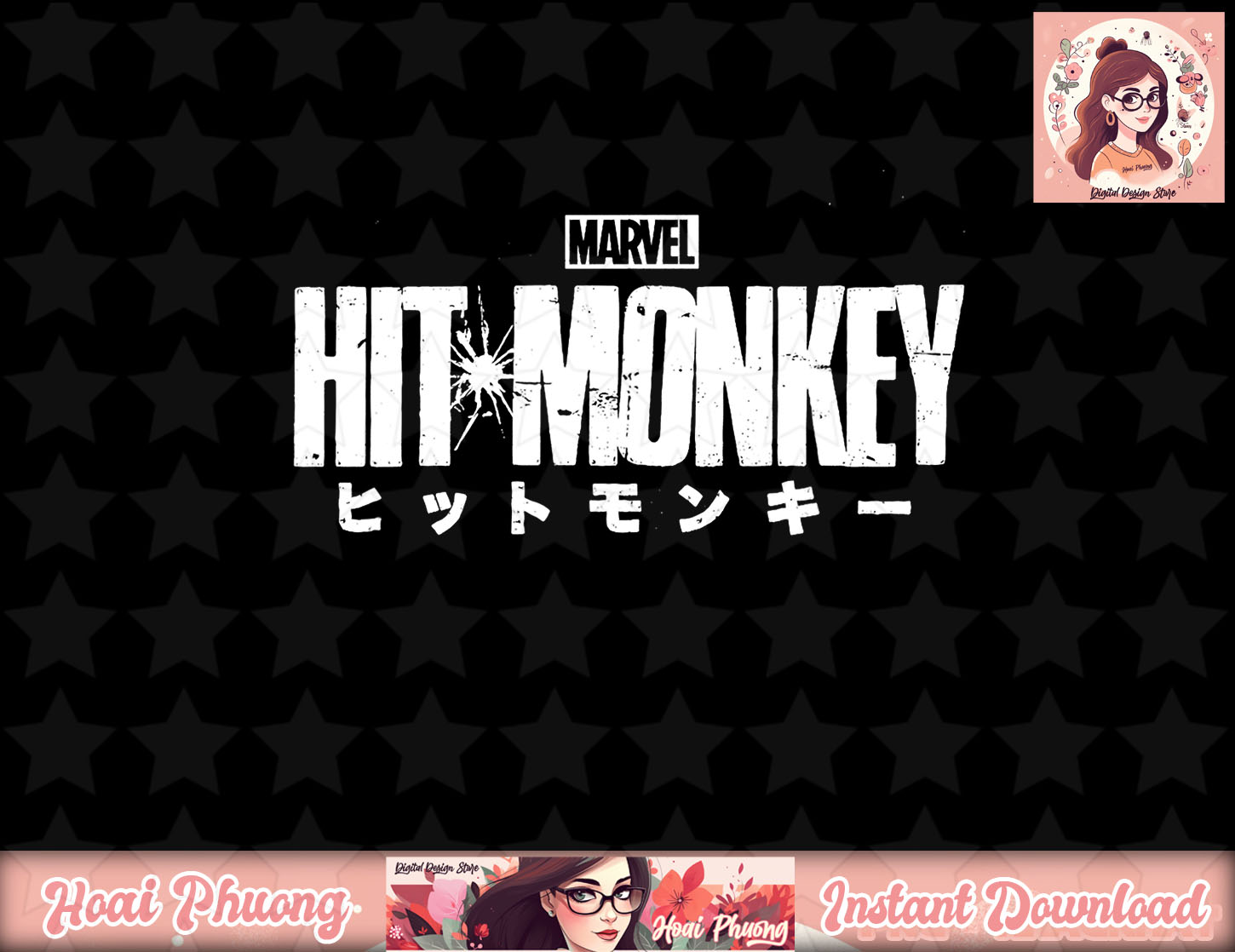 Marvel Hit Monkey Logo T-Shirt copy PNG Sublimate - Inspire Uplift