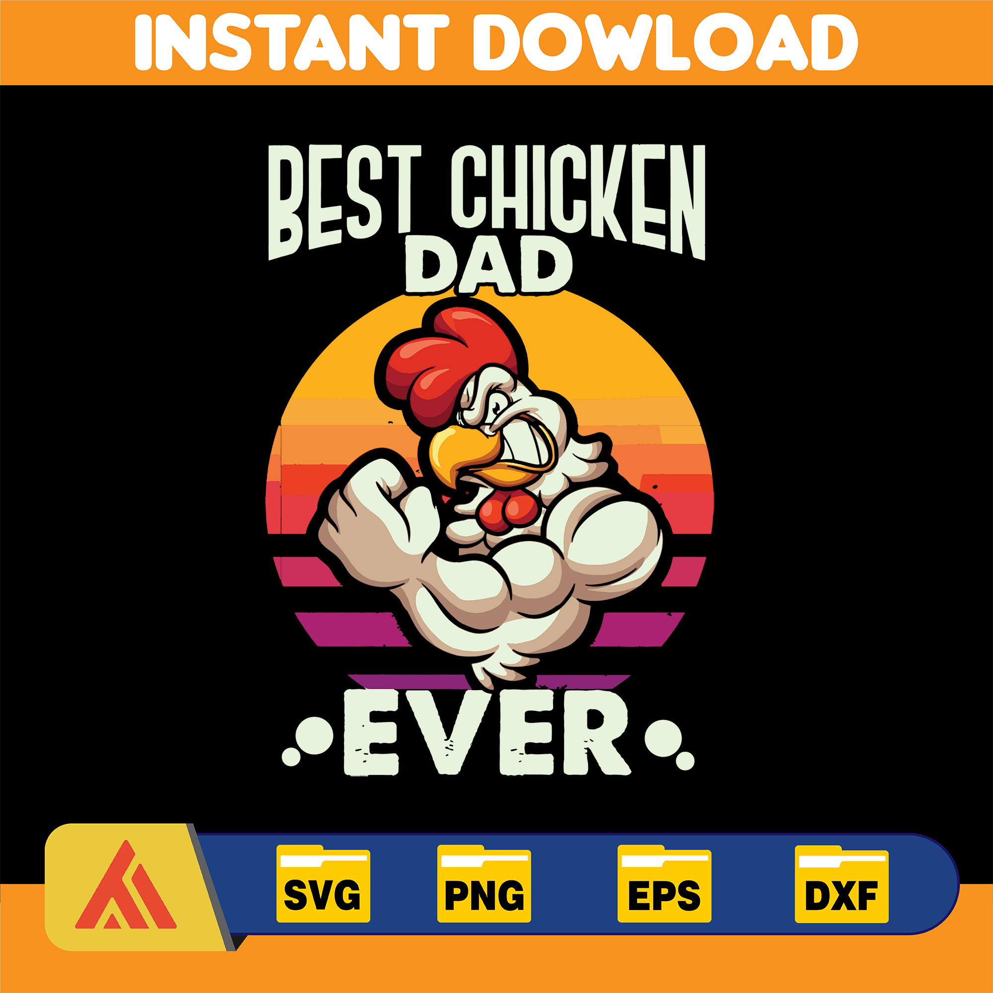 Best Chicken Dad svg, Father's Day Svg,Dad Quotes Svg, Png C | Inspire ...