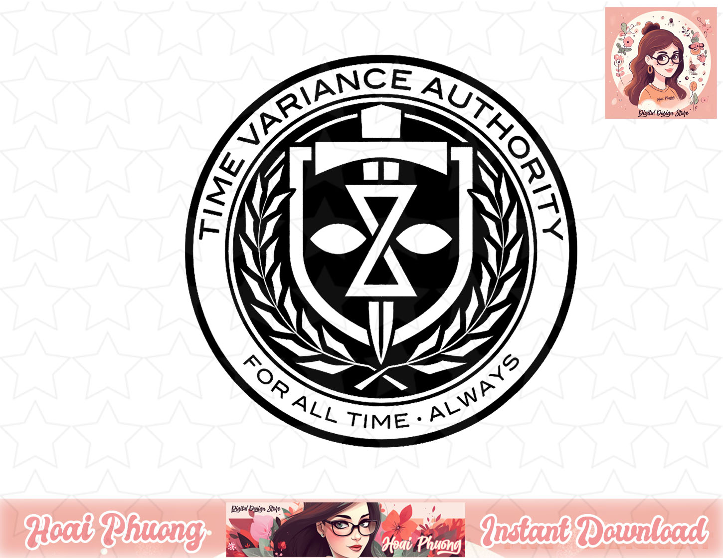 Marvel Loki Time Variance Authority For All Time Always Logo - Inspire ...