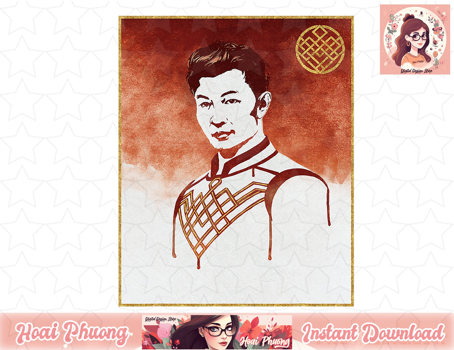 Marvel Shang-Chi and The Legend of the Ten Rings Portrait T- | Inspire ...