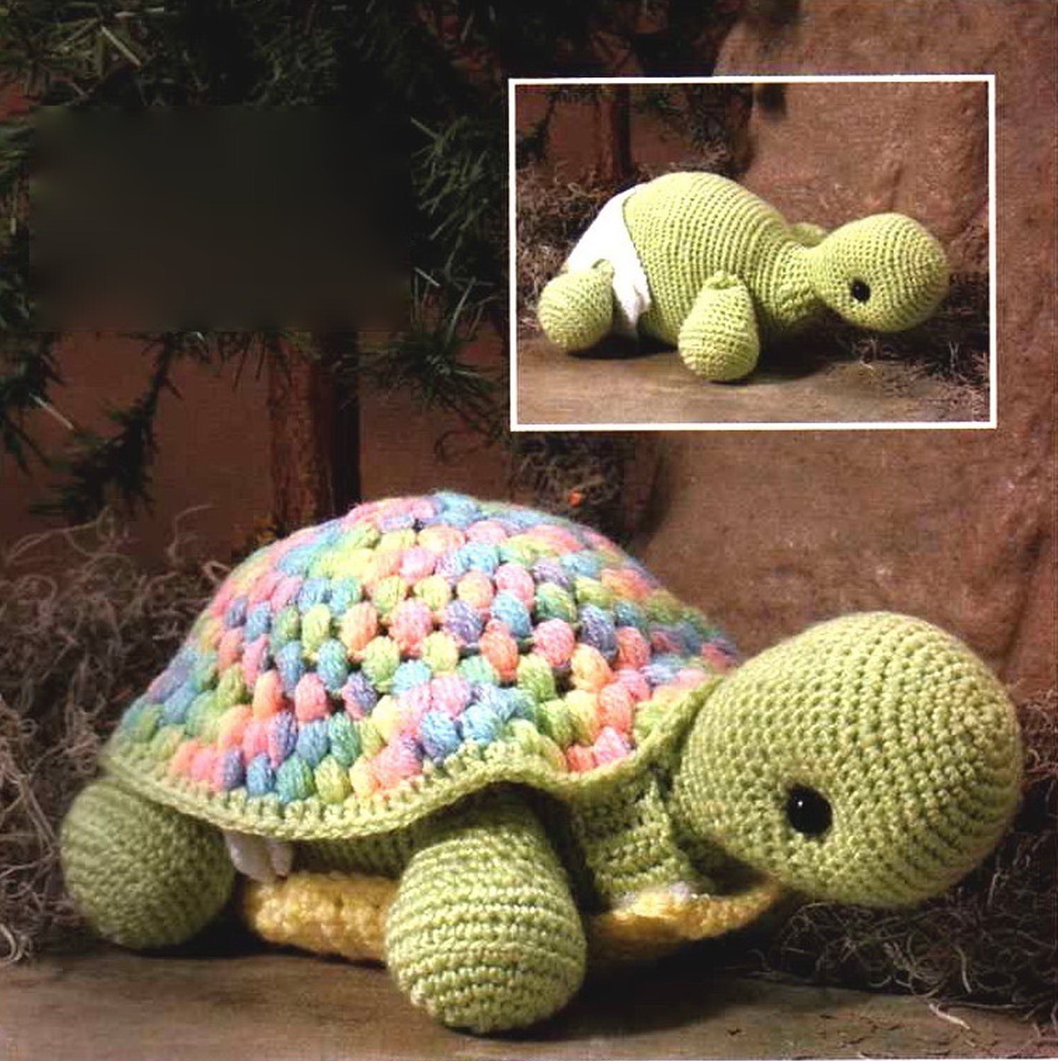 Crochet Turtle pattern - Stuffed Toy Vintage patterns PDF In | Inspire ...