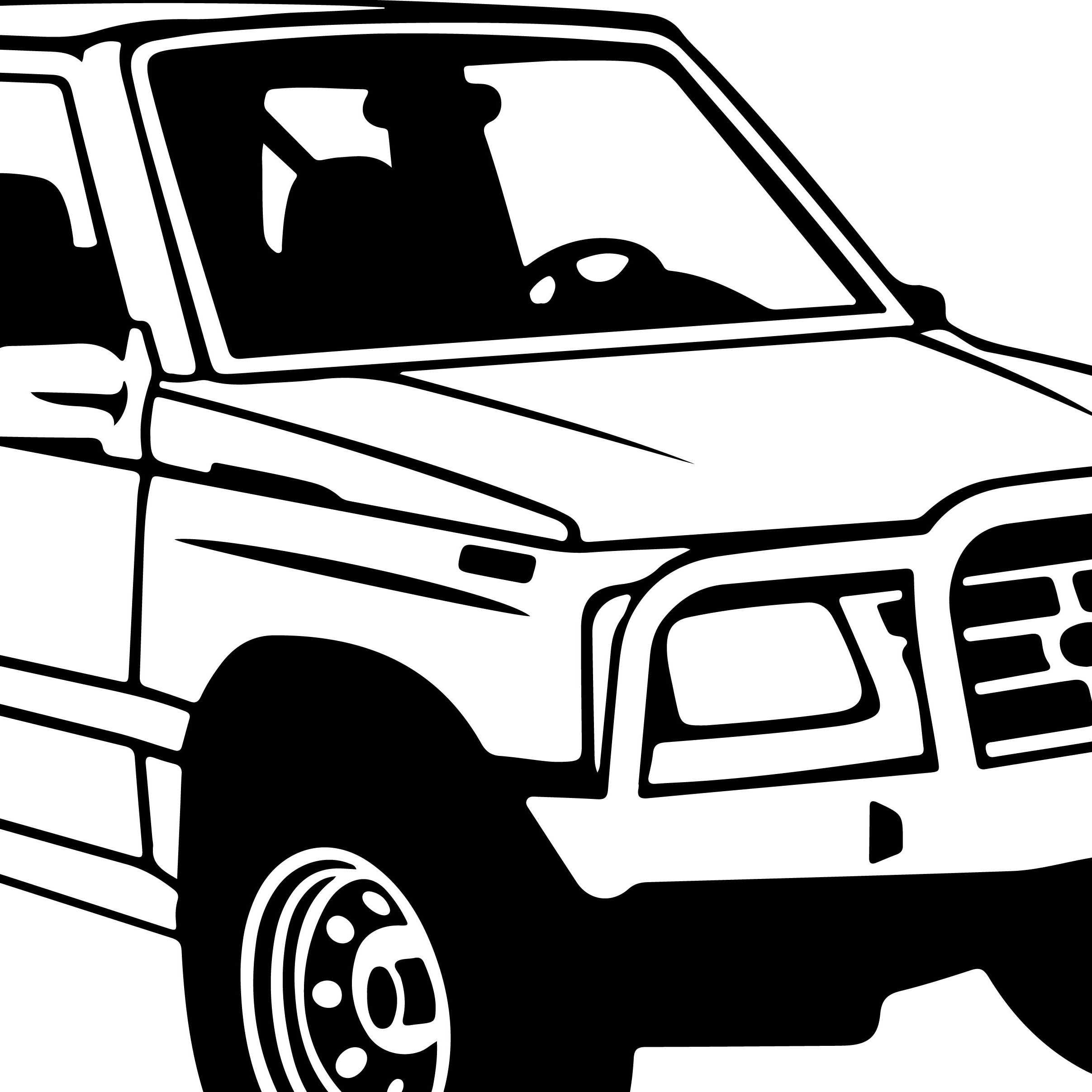 Chevrolet Geo Tracker Vector File. laser engraving, cnc rout - Inspire ...