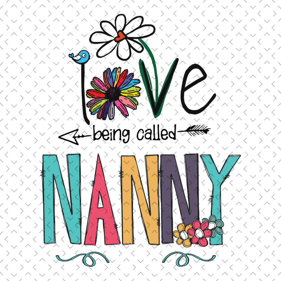 Love Being Called Nanny Svg, Mothers Day Svg, Nanny Svg, Gra | Inspire ...