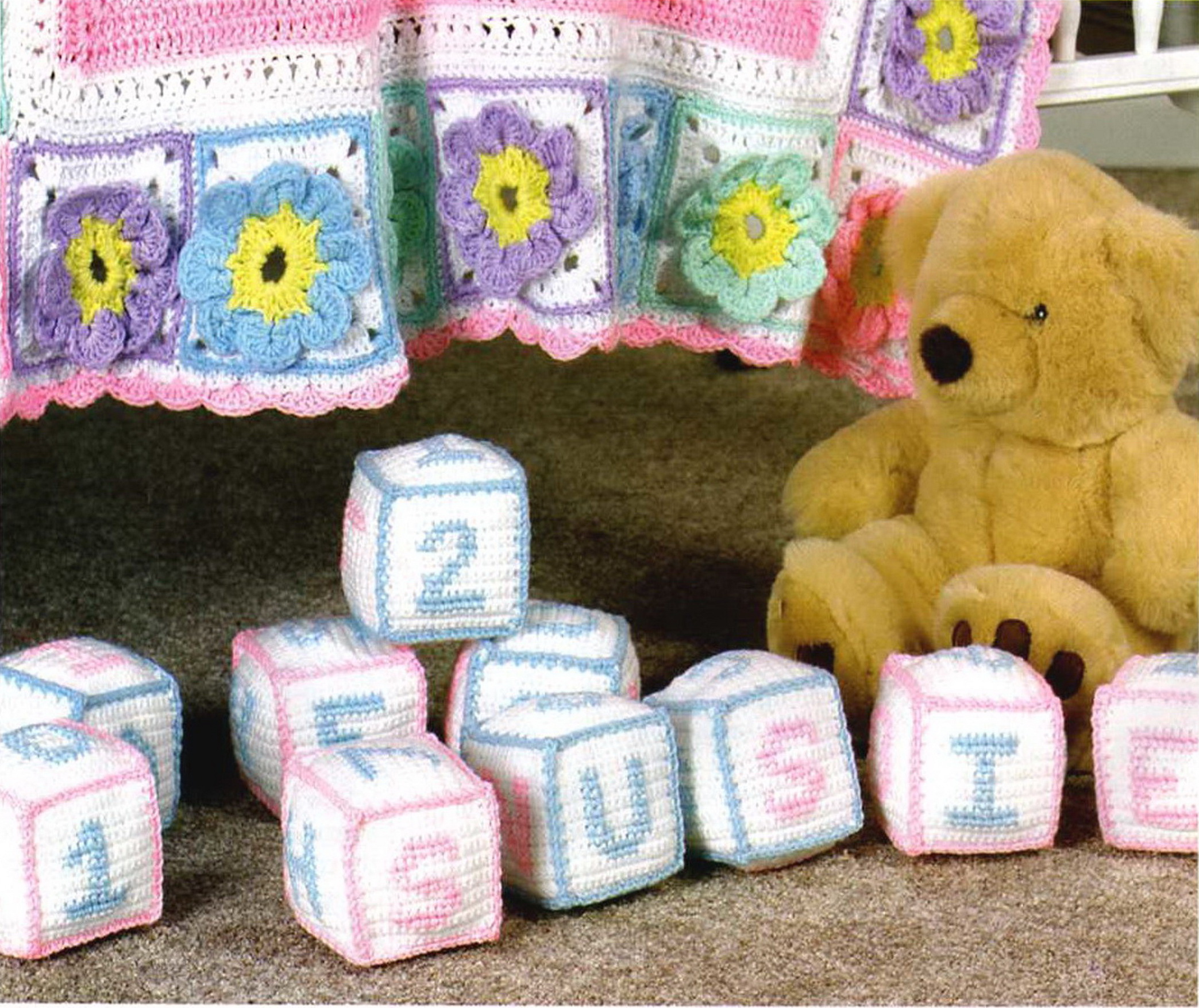 Crochet Baby Blocks, Letters, Numbers pattern - Stuffed Toy | Inspire ...
