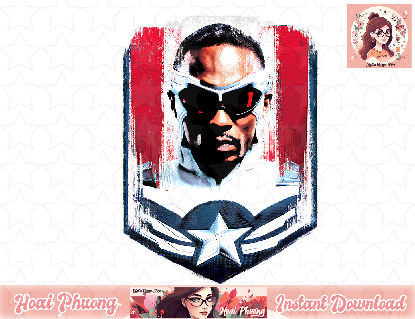 Marvel The Falcon and the Winter Soldier Sam Captain America | Inspire ...