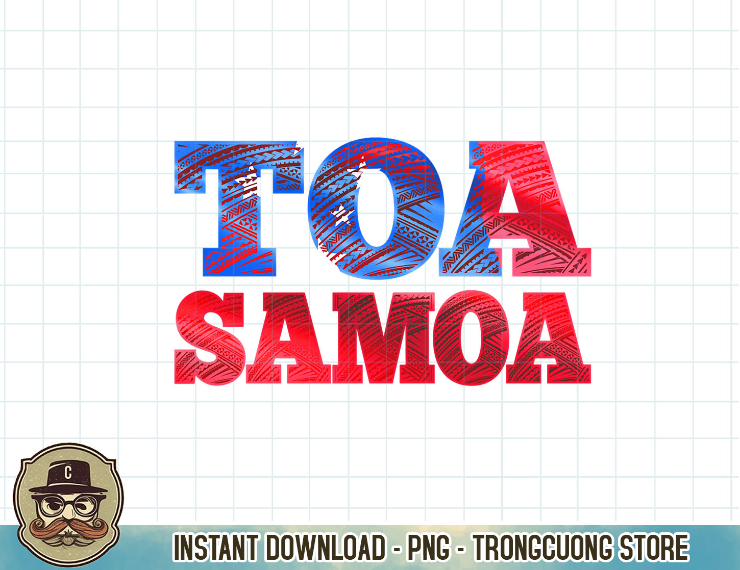 Toa Samoa or Samoan Flag or Rugby Pullover Hoodie copy PNG S | Inspire ...