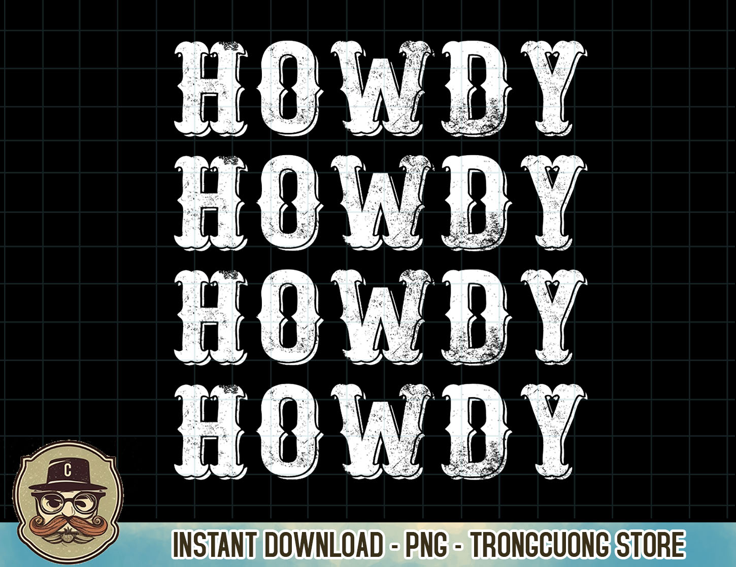 Vintage Howdy Rodeo Western Country Southern Cowgirl T-Shirt - Inspire ...