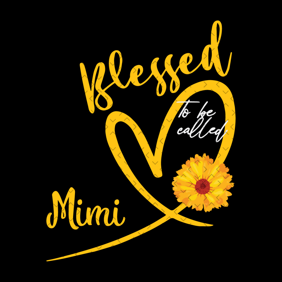 Flower Blessed To Be Call Mimi Svg, Mothers Day Svg, Blessed | Inspire ...