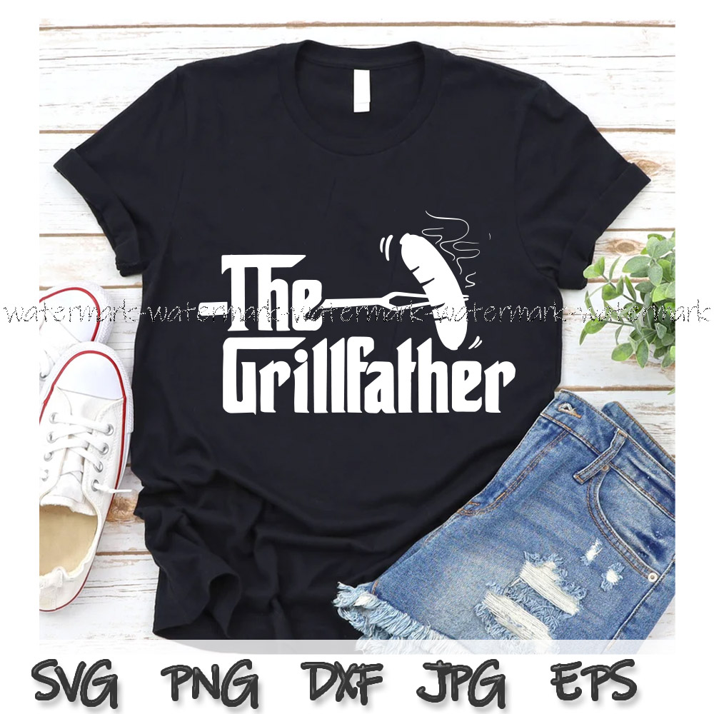 The Grillfather SVG, Grill Dad Svg, The Grill Father Svg, Fa - Inspire ...