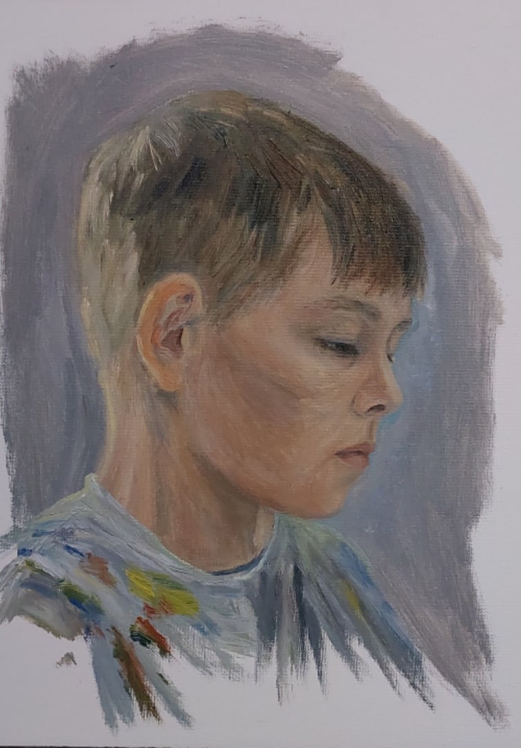 Portrait Custom Original Oil Painting On Canvas Inspire Uplift