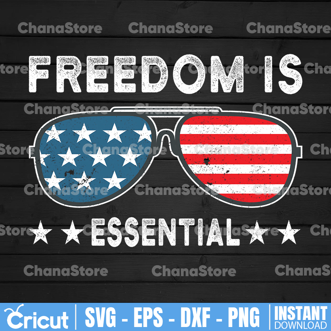 Freedom is Essential PNG / 4th of July png / Independence Da | Inspire ...