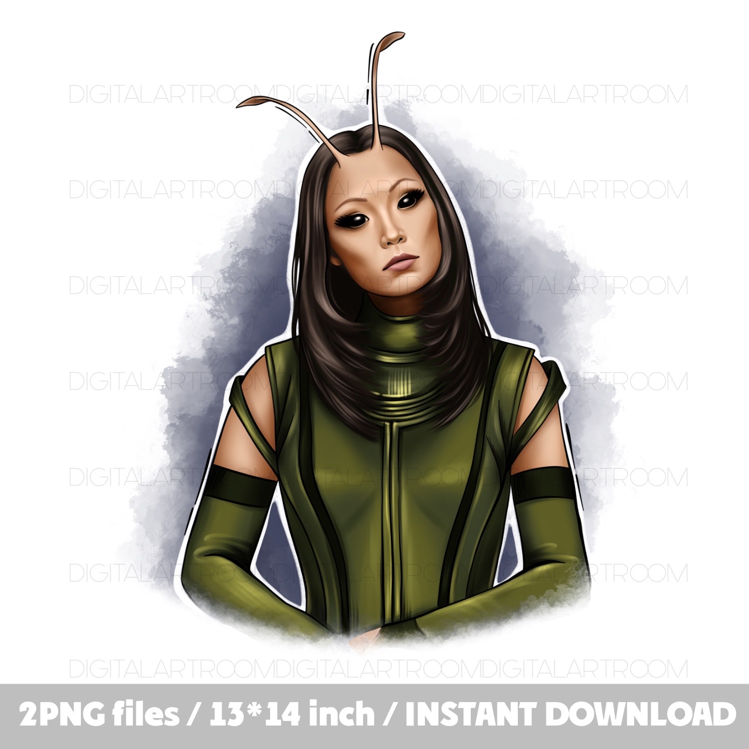 Mantis Superhero Marvel 2 PNG sublimation design - Inspire Uplift