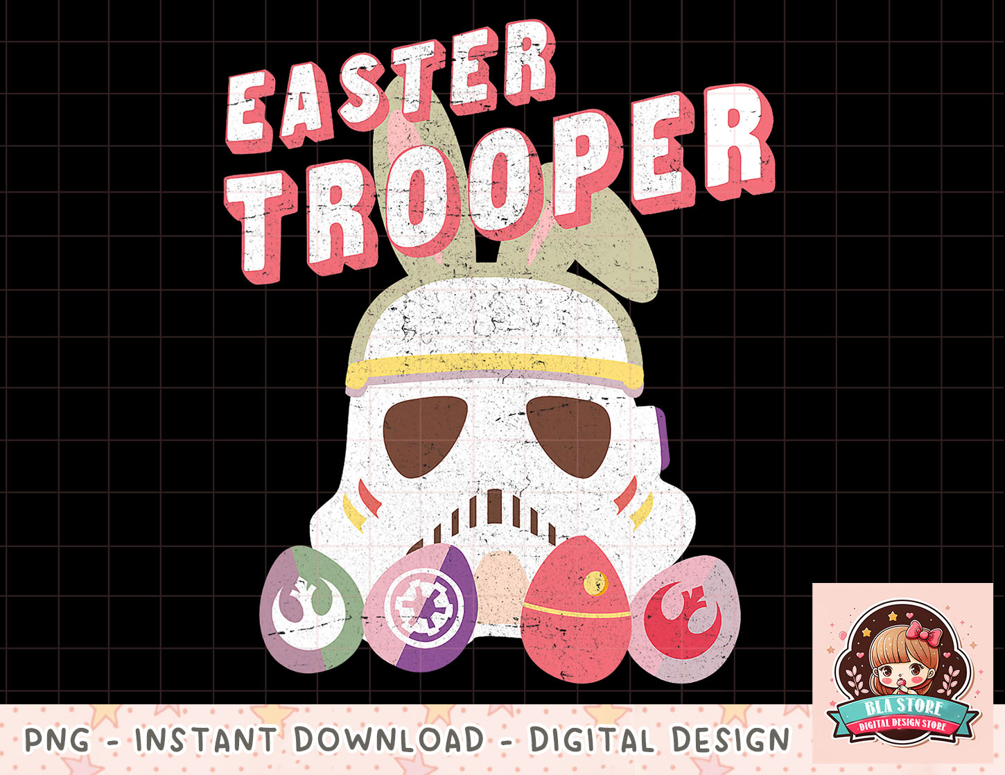 Star Wars Easter Storm Trooper With Logo Eggs png | Inspire Uplift