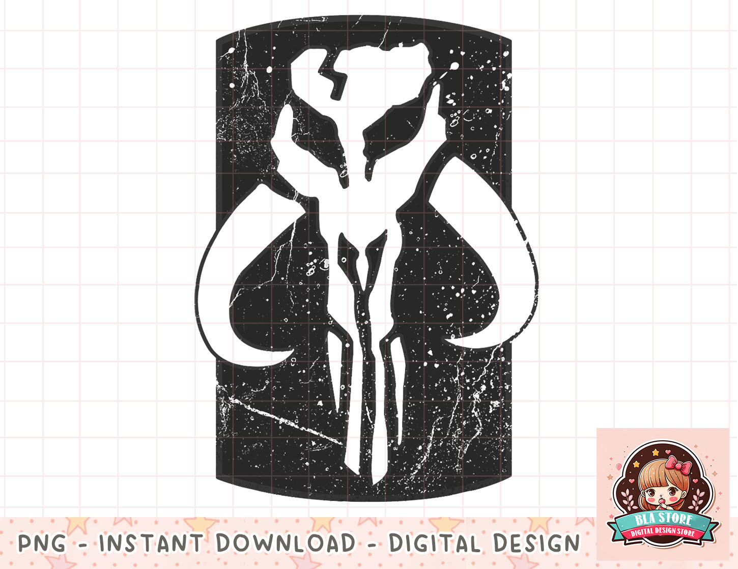 Star Wars Mandalorian Warriors Skull Tusk Clan Logo png | Inspire Uplift