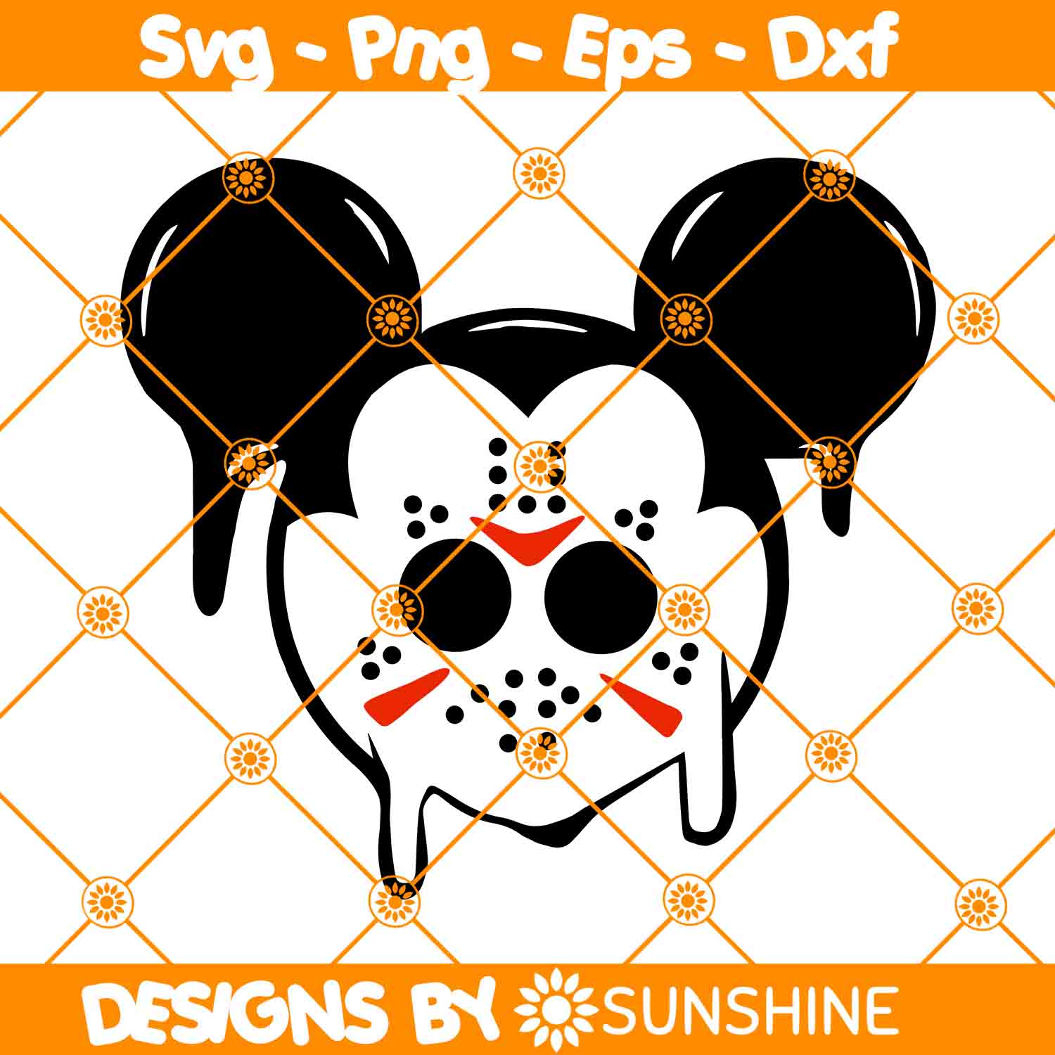 Disney Mickey Jason Mask Svg, Disney Halloween Svg, Mickey M | Inspire ...