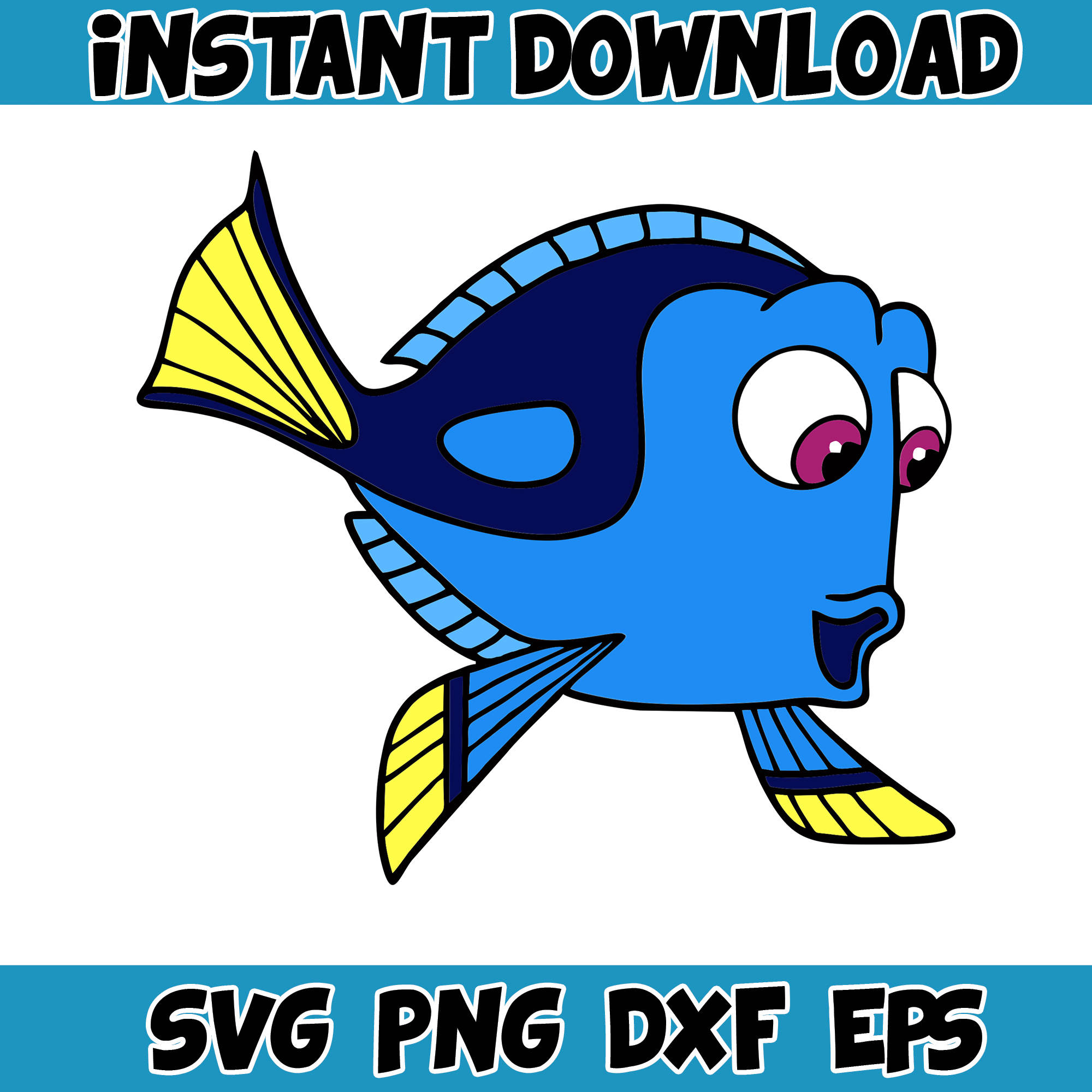 Nemo Layered SVG, Nemo PNG, Dory SVG, Finding Nemo clipart f | Inspire ...