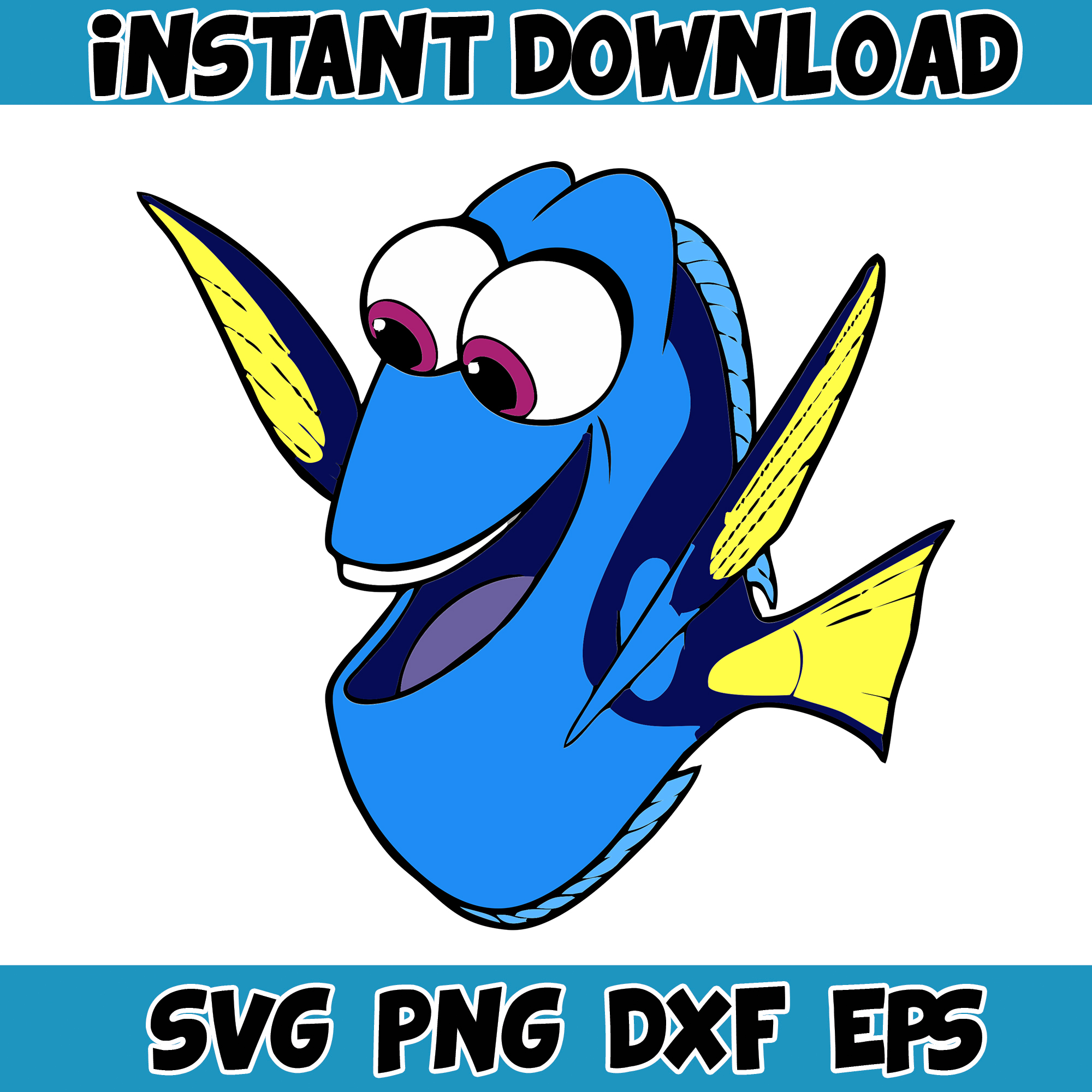 Nemo Layered SVG, Nemo PNG, Dory SVG, Finding Nemo clipart f | Inspire ...