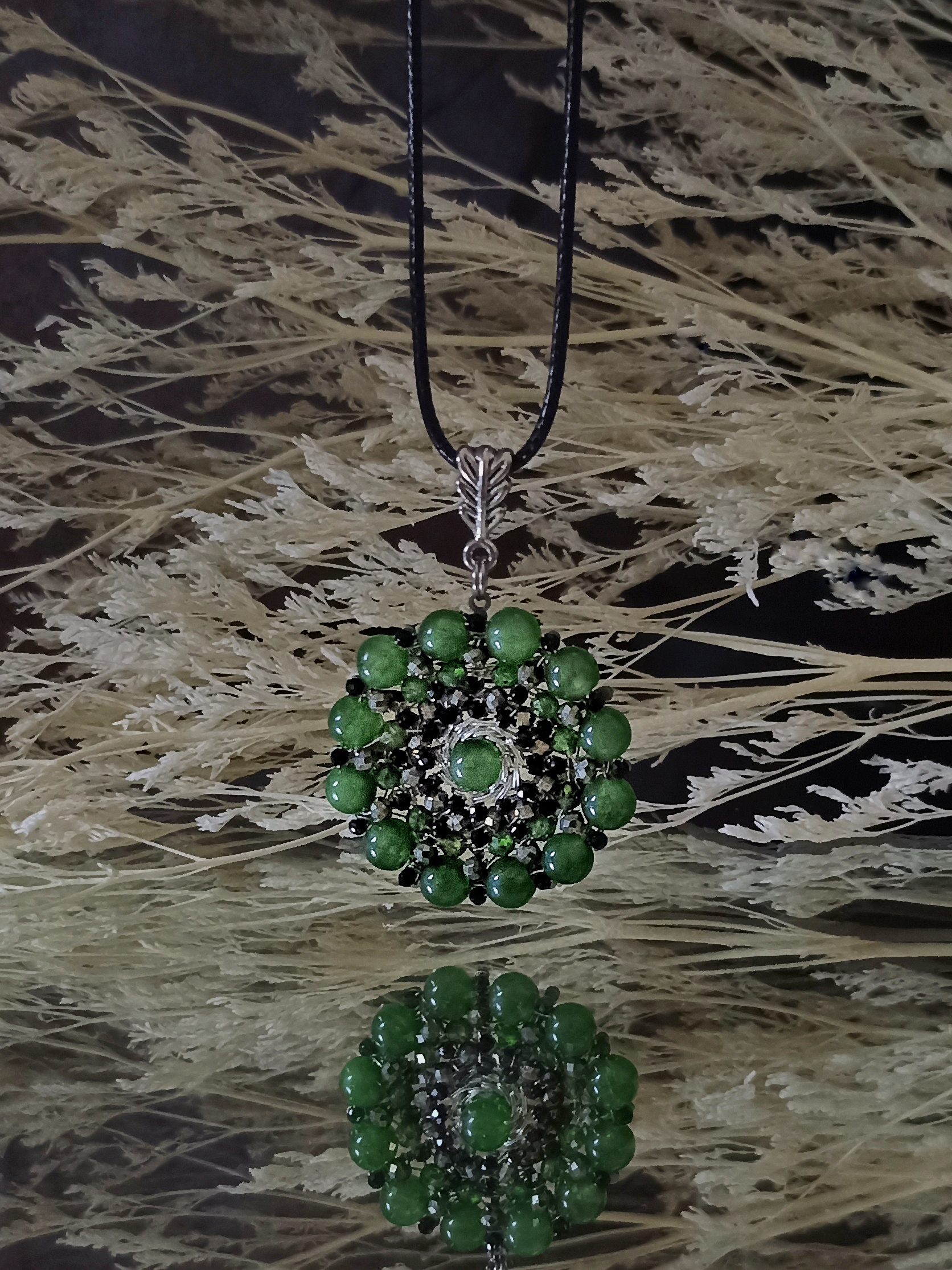 jewelry mandala, luxurious neck pendant made of semiprecious | Inspire ...