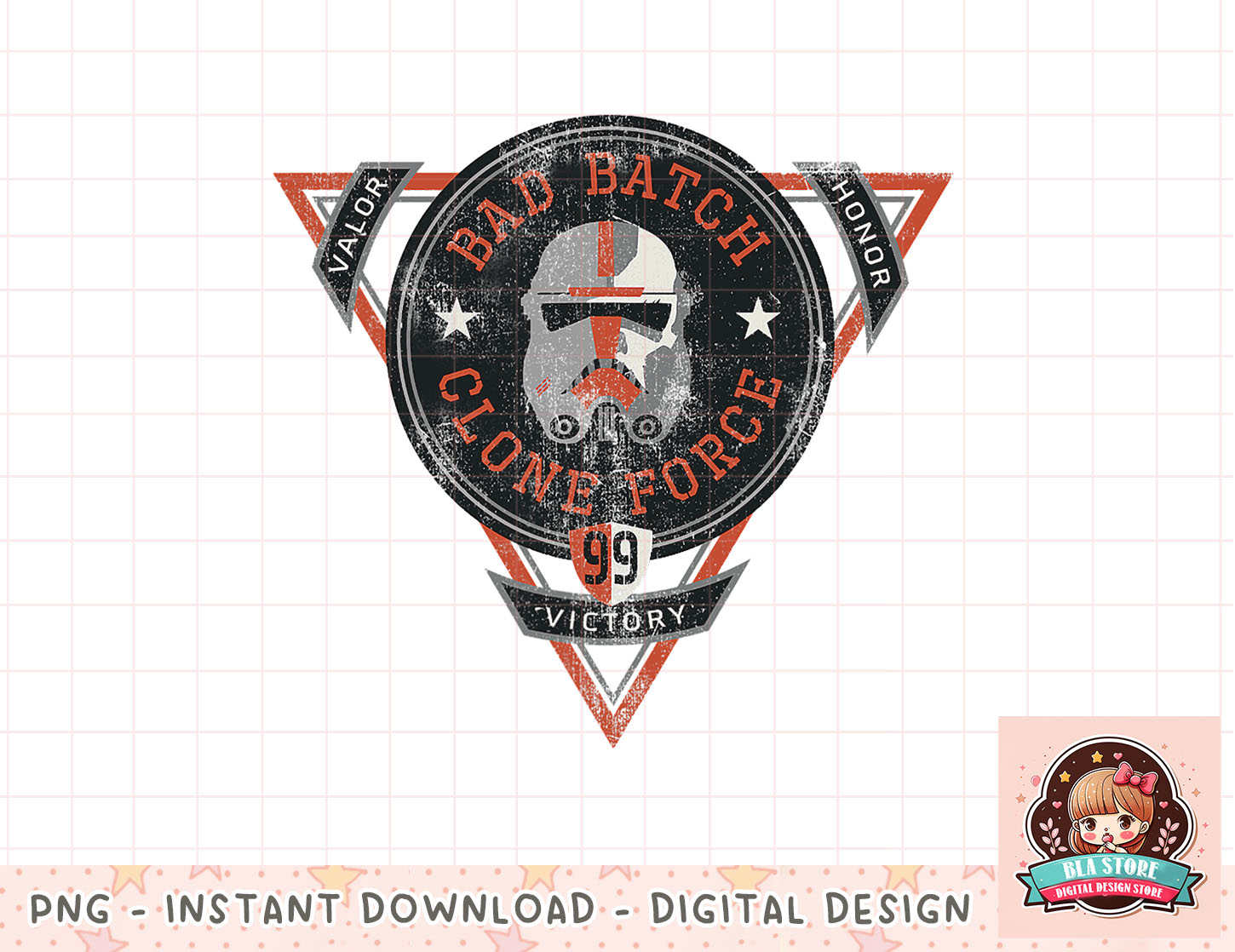 Star Wars The Bad Batch Clone Force Valor Victory Honor png | Inspire ...